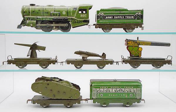 Marx Army Train Set Auction