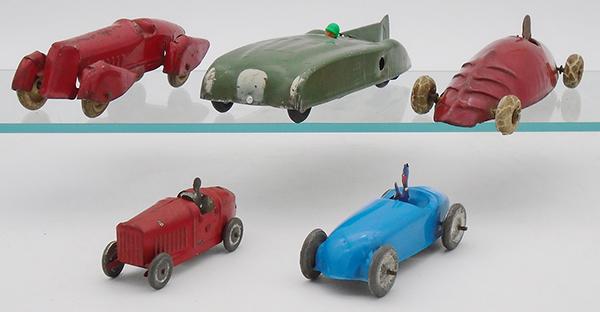 5 Streamlined Race Cars Auction