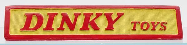 Dinky Advertising Counter Display Sign Auction