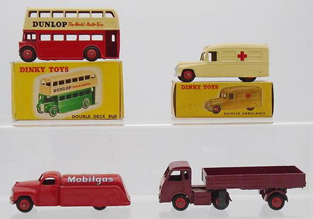 4 Dinky Vehicles