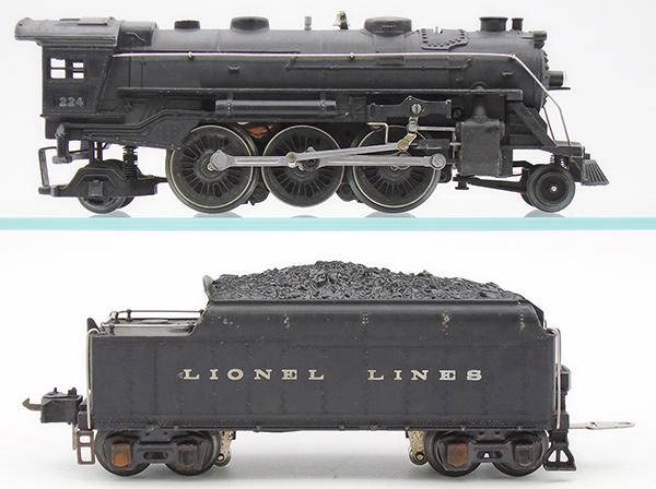 Lionel 224 Loco & Tender Auction