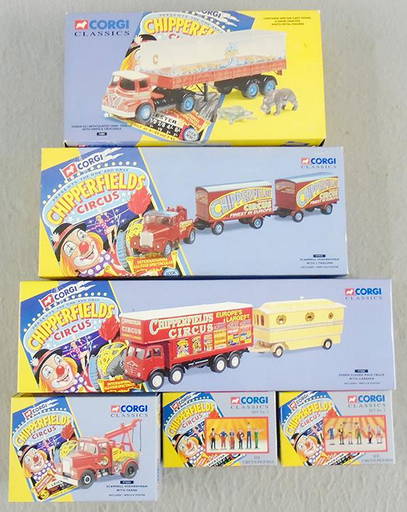 Corgi Chipperfield Circus Vehicles