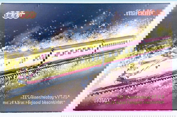 Marklin 37603 24-karat Tee Train Set Auction