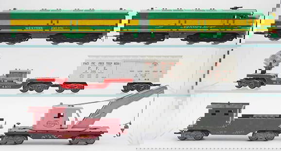 Marx 42842 Western Pacific Train Set