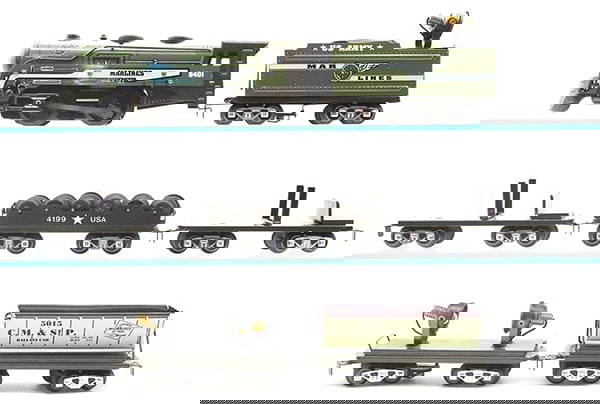 New Marx 10701 Marlines Train Set Auction