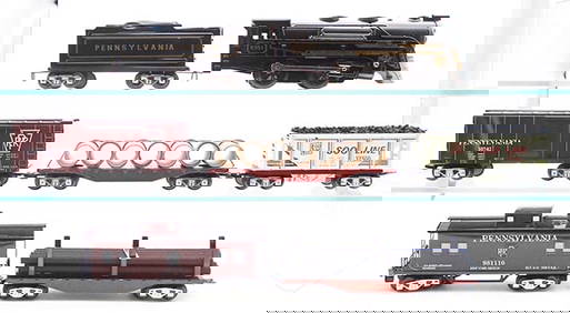 New Marx Canadian Pacific Train Set