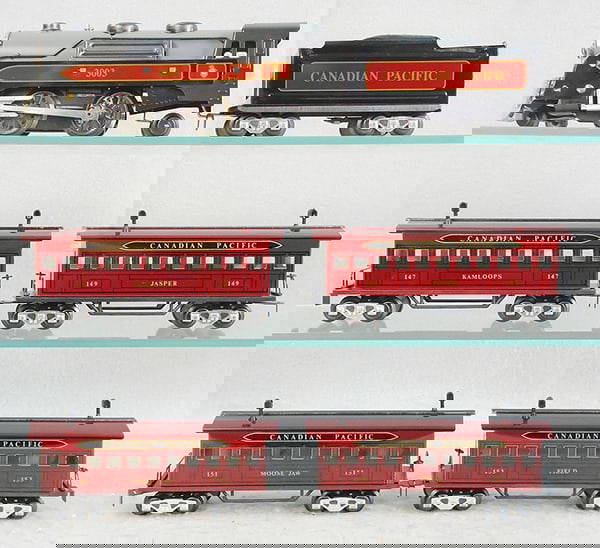 New Marx Canadian Pacific Train Set Auction