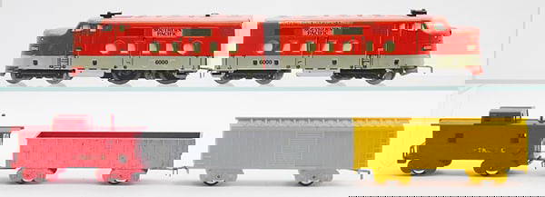 Marx 09632 Southern Pacific Train Set Auction