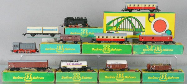 2 Berliner Bahnen Train Sets