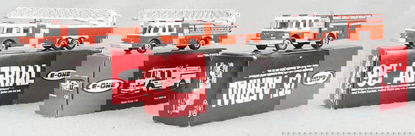 3 Conrad E-one Fire Trucks Auction