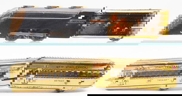 Marx Copper Mercury Train Set