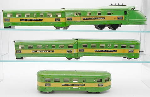 American Flyer Ic Green Diamond Train Set