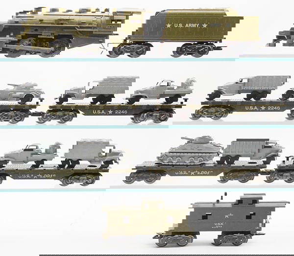 Marx Army Train Set Auction