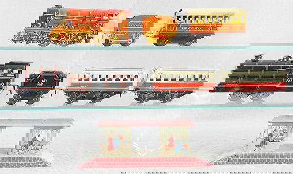 2 Brimtoy Train Sets Auction