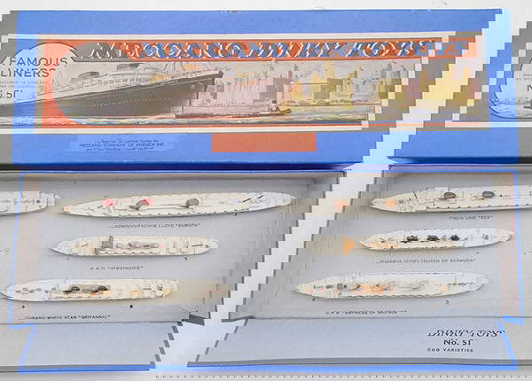 Dinky 51 Famous Liners Boxed Set Auction