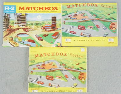 2 Matchbox Display Signs Auction