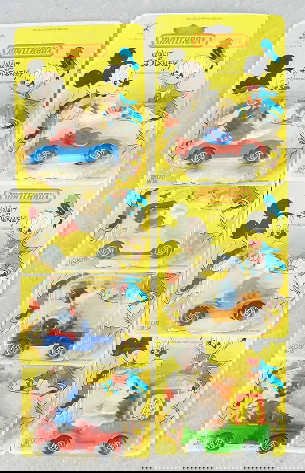 7 Matchbox Walt Disney Character Cars Auction