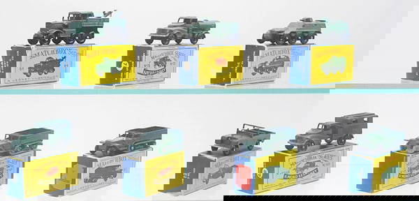 30 Matchbox Military Related Vehicles.