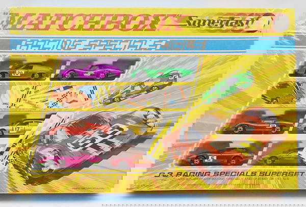 Matchbox Sf G 3 Racing Specials Super Set