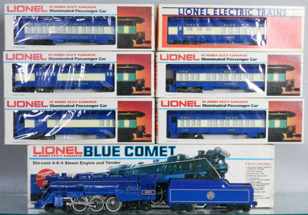LIONEL BLUE COMET TRAIN SET - Oct 06, 2012 | Lloyd Ralston Gallery in CT