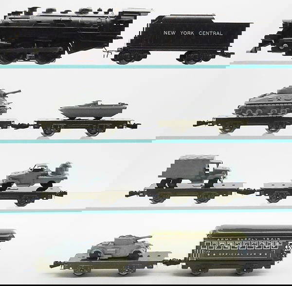 Marx Army Train Set Auction