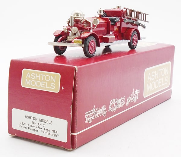 Ashton Models 1923 Ahrens Fox Fire Truck Auction