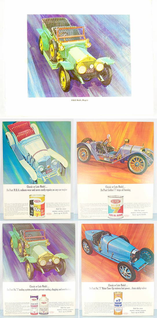 4 Matchbox Dupont Counter Advertising Displays Auction