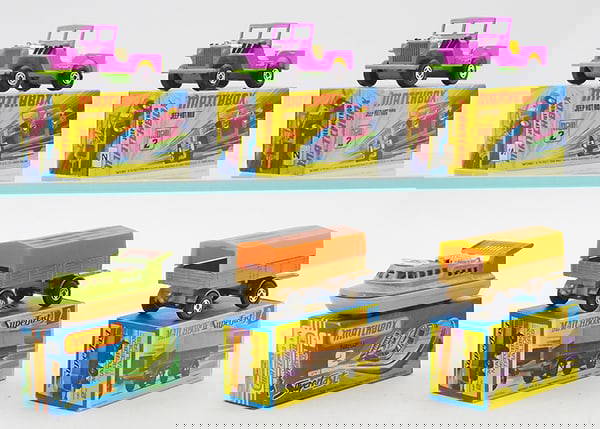 6 Matchbox Superfast #2 Vehicles