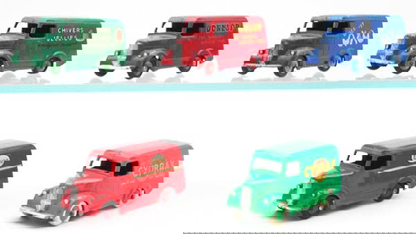 5 Dinky Trojan Vans Auction