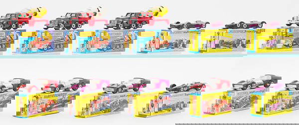 10 Matchbox Superfast #19 Vehicles Auction