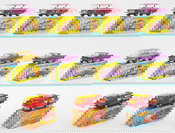 11 Matchbox Superfast #22 Vehicles