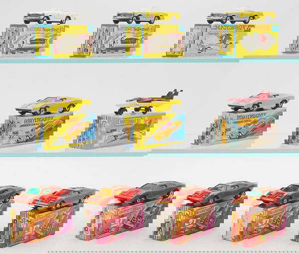 10 Matchbox Superfast #27 Vehicles Auction
