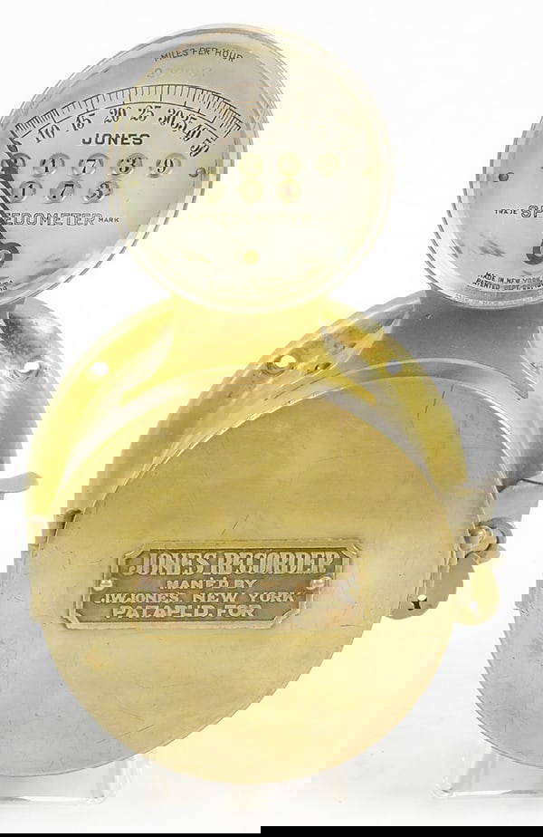 Jones Recorder Speedometer Auction