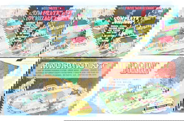 Built Rite & Jaymar Building Sets Auction