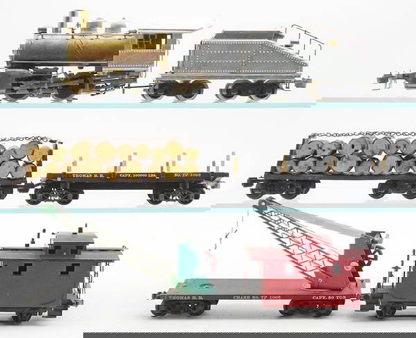 Thomas Industries Logging Train Set Auction