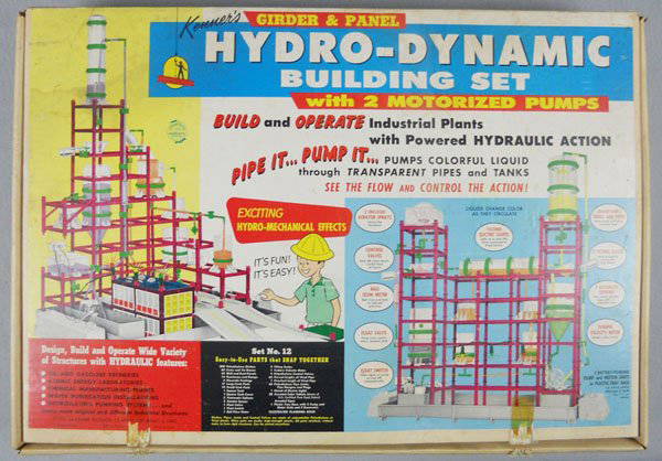 Kenner's 12 Hydro Dynamic Building Set