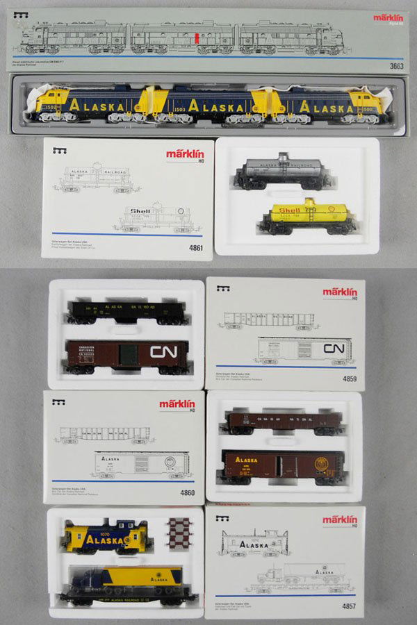 MARKLIN ALASKA TRAIN SET