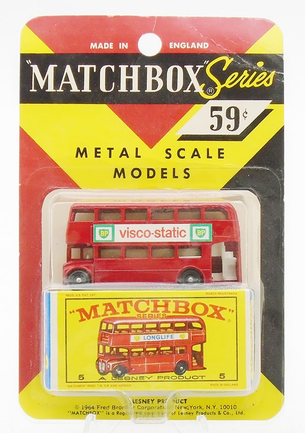 Matchbox 5d3 London Bus Blister Pack Auction