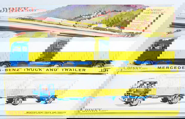 Dinky 917 Mercedes Tandem Truck Auction