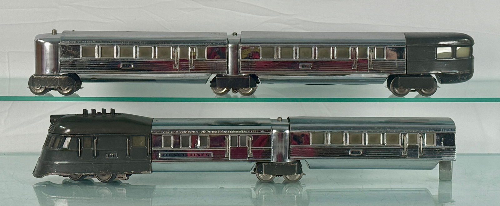 Lionel 'flying Yankee' Streamlined Train Set Auction