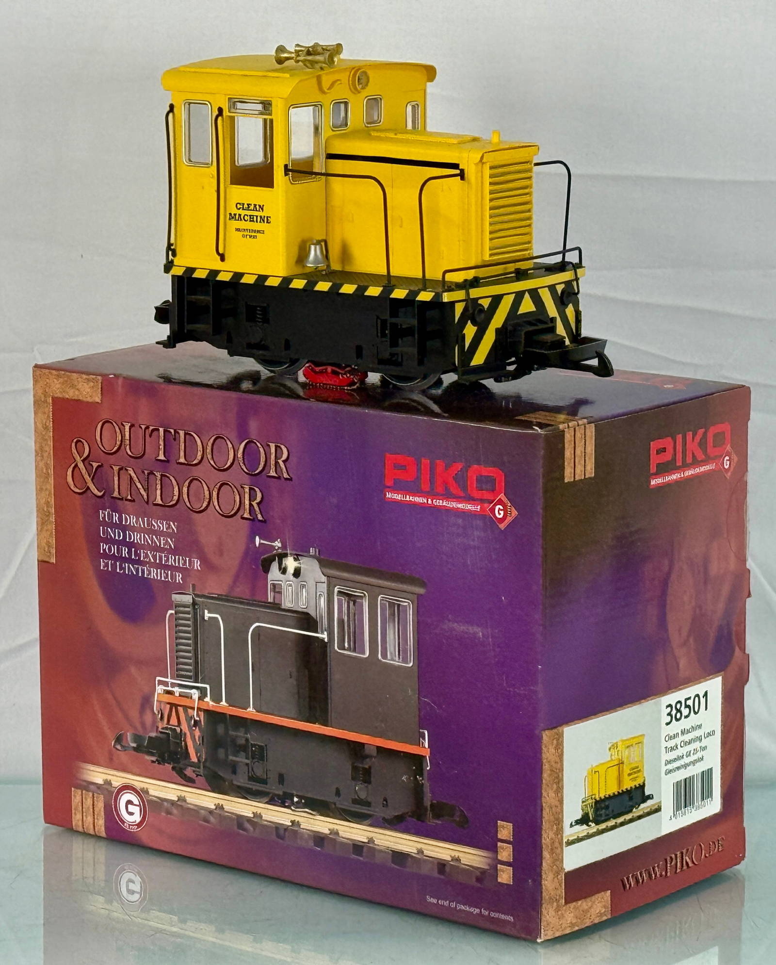 Piko G-scale 'clean Machine' Track Cleaning Diesel Locomotive, Model ...