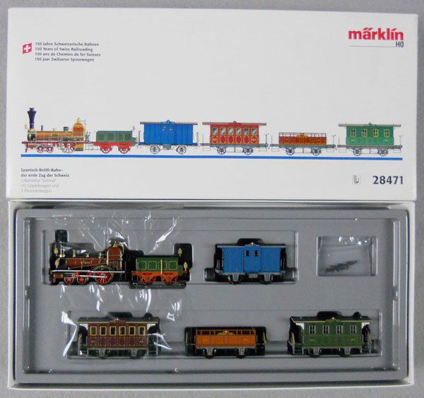 MARKLIN 28471 THE FIRST SWISS TRAIN SET