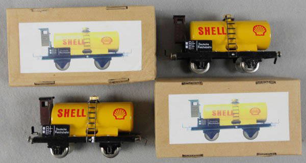 12 Shell Tank Cars