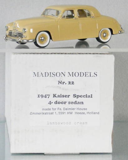 Madison Models 1947 Kaiser Special