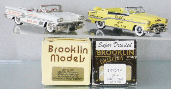 2 Brooklin Models Indy Pace Cars