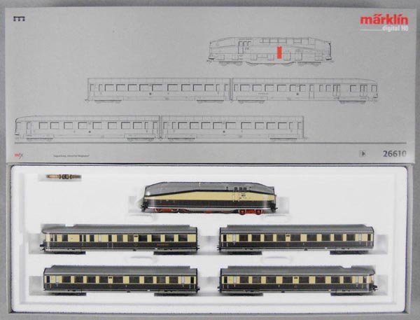 MARKLIN 26610 HENSCHEL-WEGMANN TRAIN SET