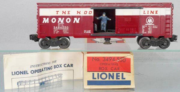 Lionel 3494 550 Monon Box Car