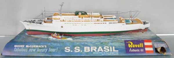 Revell Ss Brasil Ship Model Store Display