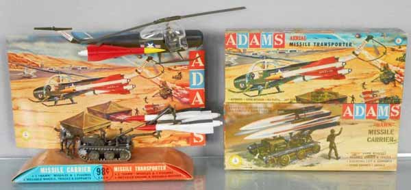ADAMS MISSILE CARRIER & TRANSPORTER STORE DISPLAY
