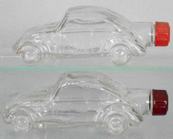 2 Volkswagen Beetle Bottles